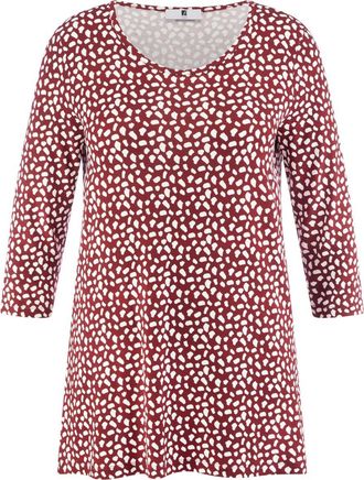 Emilia Lay Rundhals-Shirt 3/4-Arm Emilia Lay rot