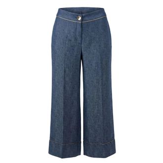 Trussardi Weite Hose - - Trousers - Damen - Blau - XL