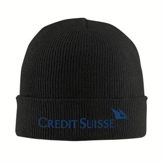 Generic Casquettes de Baseball pour Hommes Hommes, Credit Suisse Blue Logo Asset Management, Bonnets Gestion de Risques Bonnets Bonnets en Tricot Bonnet Unise