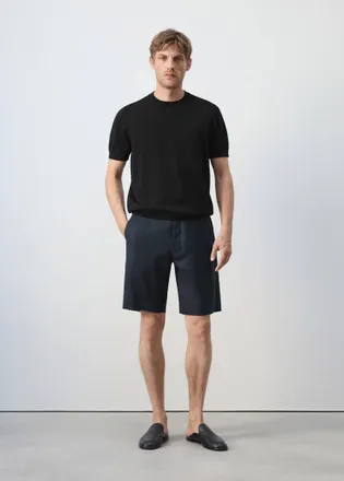 Mango T-shirt regular-fit 100 % coton noir - Homme - XXL - MANGO MAN