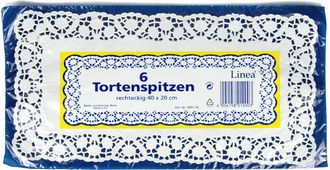 Health & Beauty Tortenspitzen rechteckig 40 x 20 cm, 6 St&uuml;ck