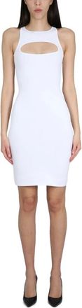Dsquared2 Femme, Robes, Blanc, Taille: 36 FR Cut-Out Dress
