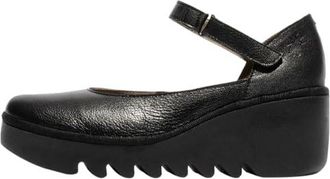 FLY London Femme BAWO543FLY Uniform Dress Shoe, Noir, 40 EU