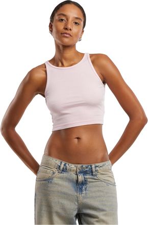 Urban Classics Damen T-Shirt Ladies Washed Rib Jersey Cropped Top, Bauchfreies Oberteil f&uuml;r Damen, Crop Top, Gr&ouml;&szlig;en XS - 5XL