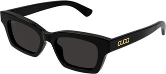 Gucci Rechteckige Cat-Eye-Sonnenbrille mit chromatischem Effekt - - Accessories - unisex - Schwarzk - ONE SIZE