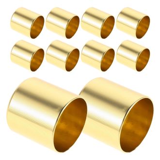 DOITOOL 20 St&uuml;ck rutschfeste Sofabeinkappen aus Aluminium M&ouml;belgleiter f&uuml;r Holzb&ouml;den Eckenschutz f&uuml;r Sofa und Stuhlbeine Bodenschoner f&uuml;r Hartholz