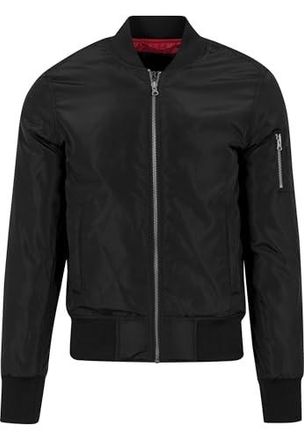 Urban Classics Homme Veste Bomber Bicolore Contrast&eacute;e Blouson, Noir (Blk/Blk 00017), Xxl Uk