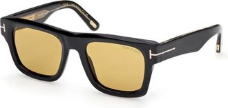 Tom Ford unisex, Accessoires, Noir, Taille: 53 MM Lunettes de soleil Icon