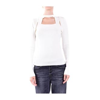 Dondup Dt230 M00854D Xxx002 Pullover - - Knitwear - Damen - Wei&szlig; - L