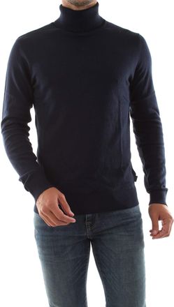 Jack & Jones JACK&JONES Essentials Mens Navy Blazer Knit High Neck