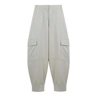Alysi Pantalon Large - Femme - Pantalons - Gris - Taille: 34 FR