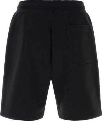 Ami Black Cotton Short