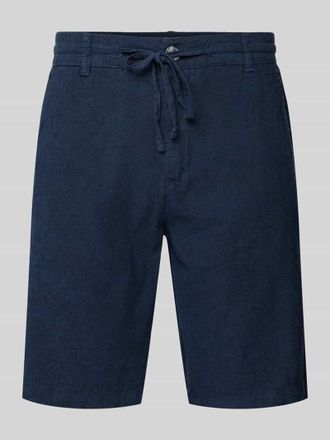 Lindbergh Regular Fit Bermudas aus Leinen-Baumwoll-Mix