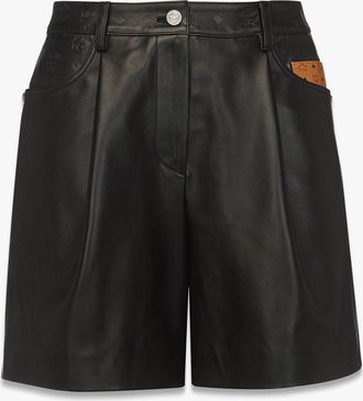 MCM Bermuda-Shorts aus Lammleder