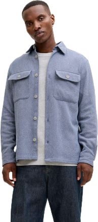 Jack & Jones Jprrayle Melange Solid L/S Overshirt Sn