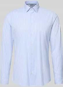 Jake*s Slim Fit Businesshemd mit Kentkragen