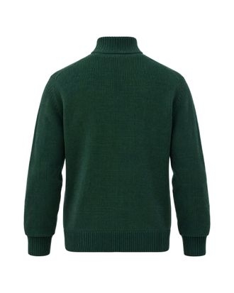 Lacoste Half-Zip Wool Sweater - Green