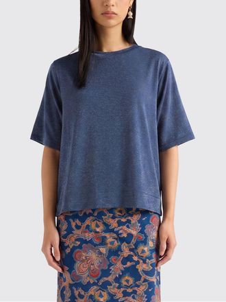 Momoni T-Shirt Femme couleur Bleu