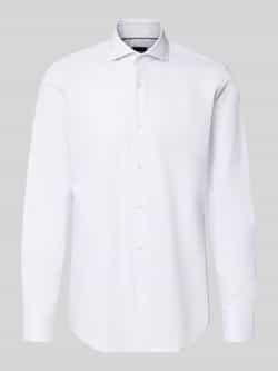 HUGO BOSS Slim Fit Businesshemd aus reiner Baumwolle Modell HANK