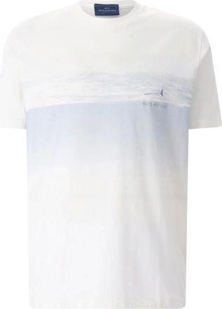 Paul & Shark Homme, Tops, Blanc, Taille: XL T-Chemises