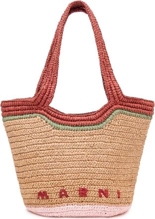 Marni Femme, Sacs, Brun, Taille: ONE Size Hobo Small