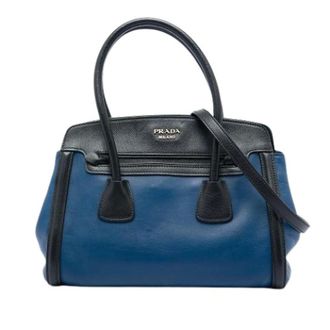 Prada Sac bandouli&egrave;re vintage Pre-owned - Femme - Pre-owned - Bleu - Taille: ONE Size
