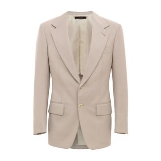 Tom Ford Homme, Vestes, Beige, Taille: S Veste croisée
