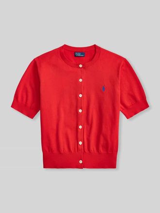 Polo Ralph Lauren Slim Fit Strickjacke aus Baumwoll-Mix
