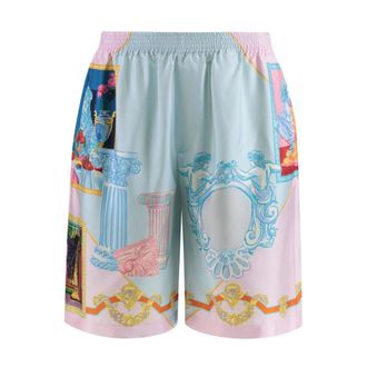 Versace Gallery All-Over Print Beach Shorts - - Swimwear - Herren - Mehrfarbig - M