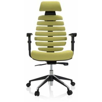 hjh OFFICE [NEUWERTIG] Hjh Office Bürostuhl Drehstuhl Chefsessel Stuhl Ergo Line Ii Pro Stoff Grün B-Ware