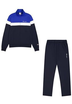 Champion Legacy-Full Zip Sweatsuit with Small Logo Surv&ecirc;tement, Bleu (Bs501), XXL Homme