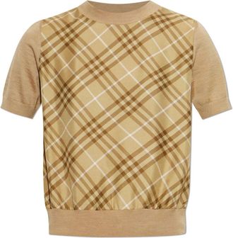 Burberry Sandrina T-Shirt - - Tops - Damen - Braun - M