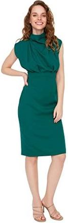 Trendyol Black Steile Collier Femme, Vert, 44