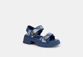 Coach Brynn Plateau-Sandale mit Patchwork