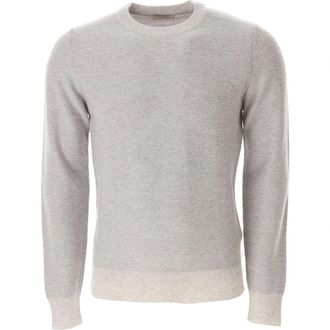 Brooksfield Round-Neck Strickwaren - - Knitwear - Herren - Grau - 2XL