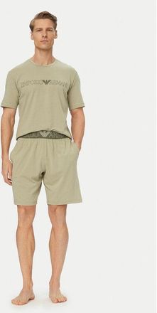 Emporio Armani Pyjama EM000400 AF18890 U8046 Gr&uuml;n Regular Fit