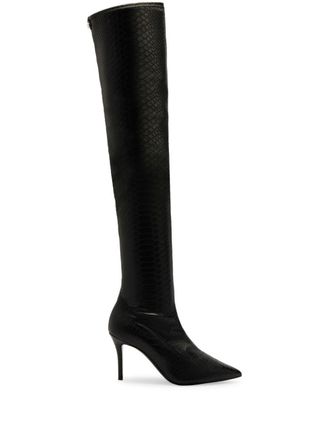 Giuseppe Zanotti cuissardes Makanzie 90 - Noir
