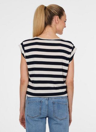 Ragwear T-Shirt TULSA STRIPES in Jersey-Qualit&auml;t, normale Passform, mit geradem Abschluss