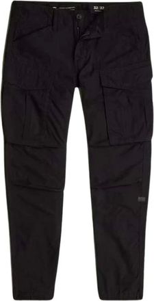 G-Star Homme, Pantalons, Noir, Taille: W34 Cargo 3D Regular Tapered Cuffed Pants