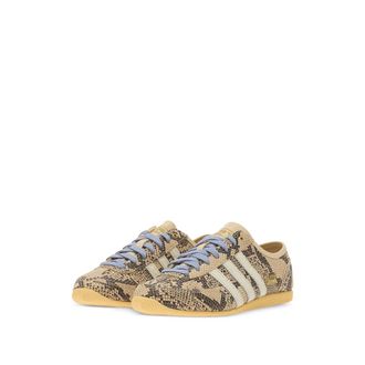 adidas Snakeskin Calf Leather Sneaker - Beige