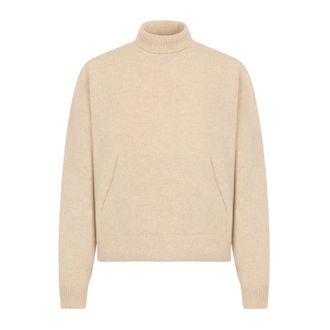 Dsquared2 Signature Rollkragenpullover - - Knitwear - Herren - Beige - L