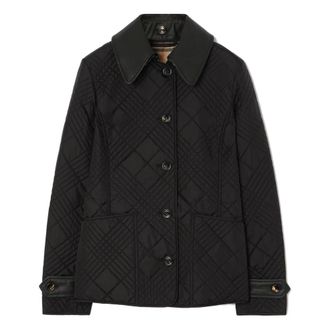 Burberry A1189 Steppjacke aus Nylon - - Jackets - Damen - Schwarzk - L
