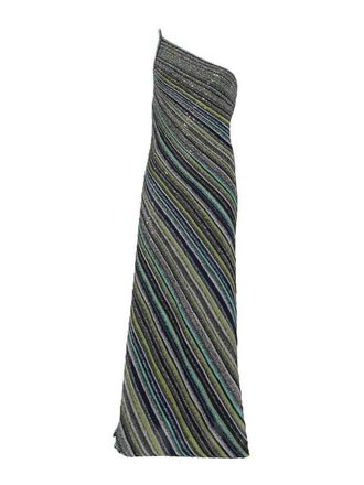Missoni Robe Au Genou - Bleu