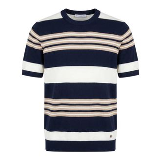 Manuel Ritz T-Shirt M/M in Filo - - Knitwear - Herren - Blau - L