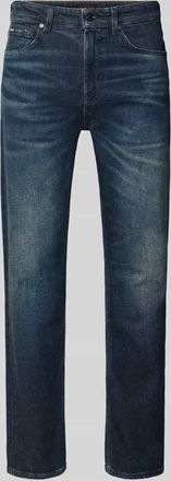 HUGO BOSS Straight Fit Jeans aus Baumwoll-Mix Modell C-Ogden