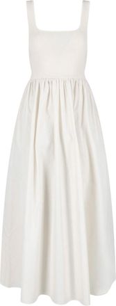 Matteau Midi-Kleid Aus Strick Und Baumwolle