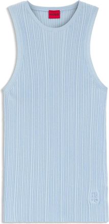 HUGO BOSS Femme, Tops, Bleu, Taille: 38 FR Sarepla Racerback Top