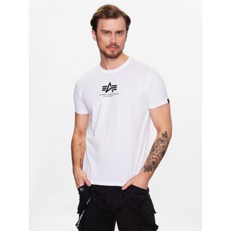 Alpha Industries Alpha Industries T-Shirt Basic 118533 Wei&szlig; Regular Fit