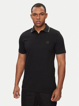 HUGO BOSS Poloshirt Passertip 50507699 Schwarz Slim Fit