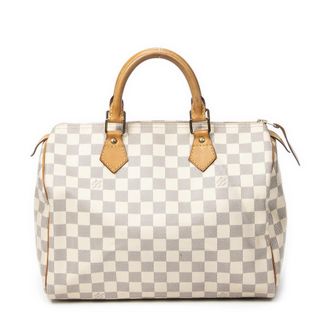 Louis Vuitton Crossbody Bags - Speedy 30 - Gr. unisize - in Wei&szlig; - f&uuml;r Damen